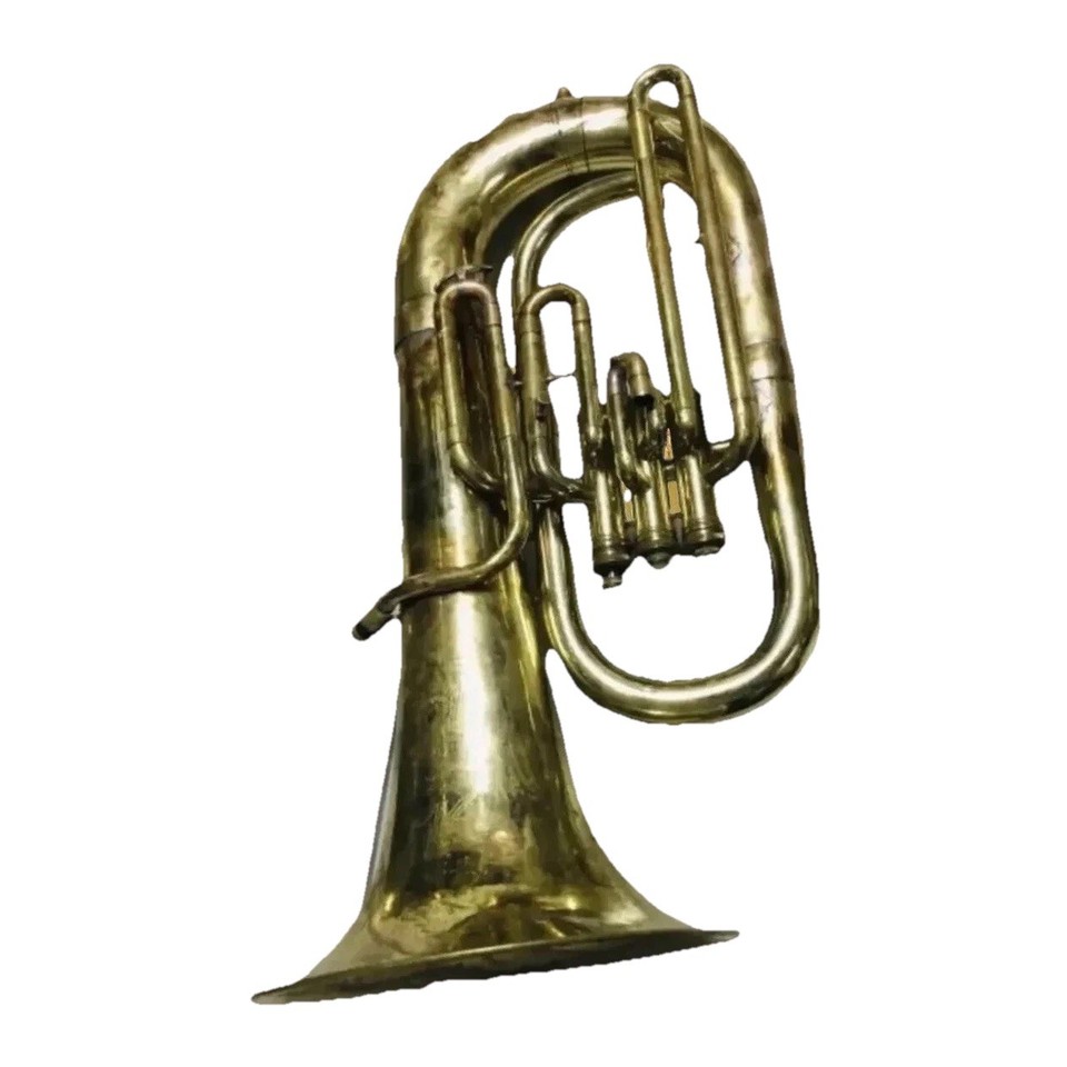 Vintage Chris Kratt GERMANY Baritone 3 Valve Baritone w Case | eBay