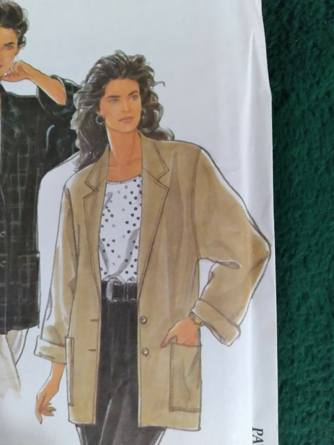 Simplicity 9827 Pattern for Womens Jacket Size 10-20 Uncut for sale ...