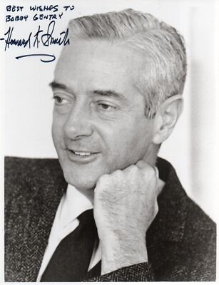 S-HOWARD K. SMITH AutographPhoto w/ COA NEWSCASTER | eBay