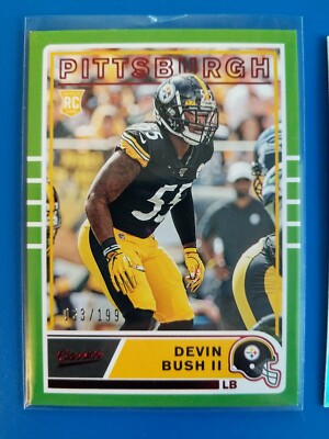 DEVIN BUSH II Chronicles Rookie Lot classic/199, Studio, Lum Holo ...