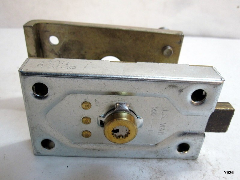 Vintage US Mail Post Office USPS Arrow Lock Mailbox PO Box Lock Vintage US Mail Post Office USPS Arrow Lock Mailbox PO Box Lock