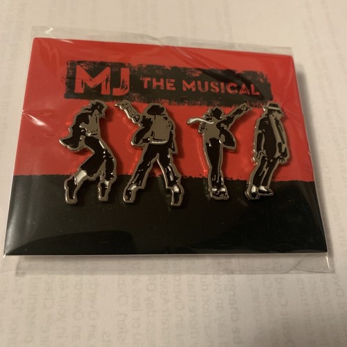 MICHAEL JACKSON MJ THE MUSICAL DANCE PINS 2024 BOARDWAY THEATER | eBay