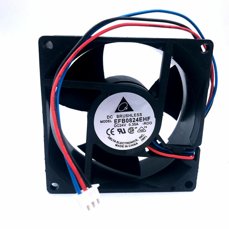 New Delta EFB0824EHF-R00 8032 24V 0.35A inverter cooling fan 80*80 ...