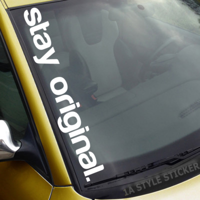 STAY ORIGINAL Aufkleber OEM Style das Original the Shocker Stance ...