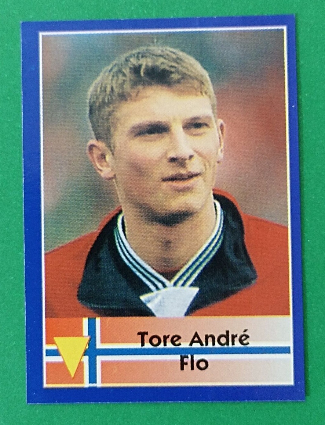 1998 Navarrete France World Cup FIFA #055 TORE ANDRE FLO Norway Team ...
