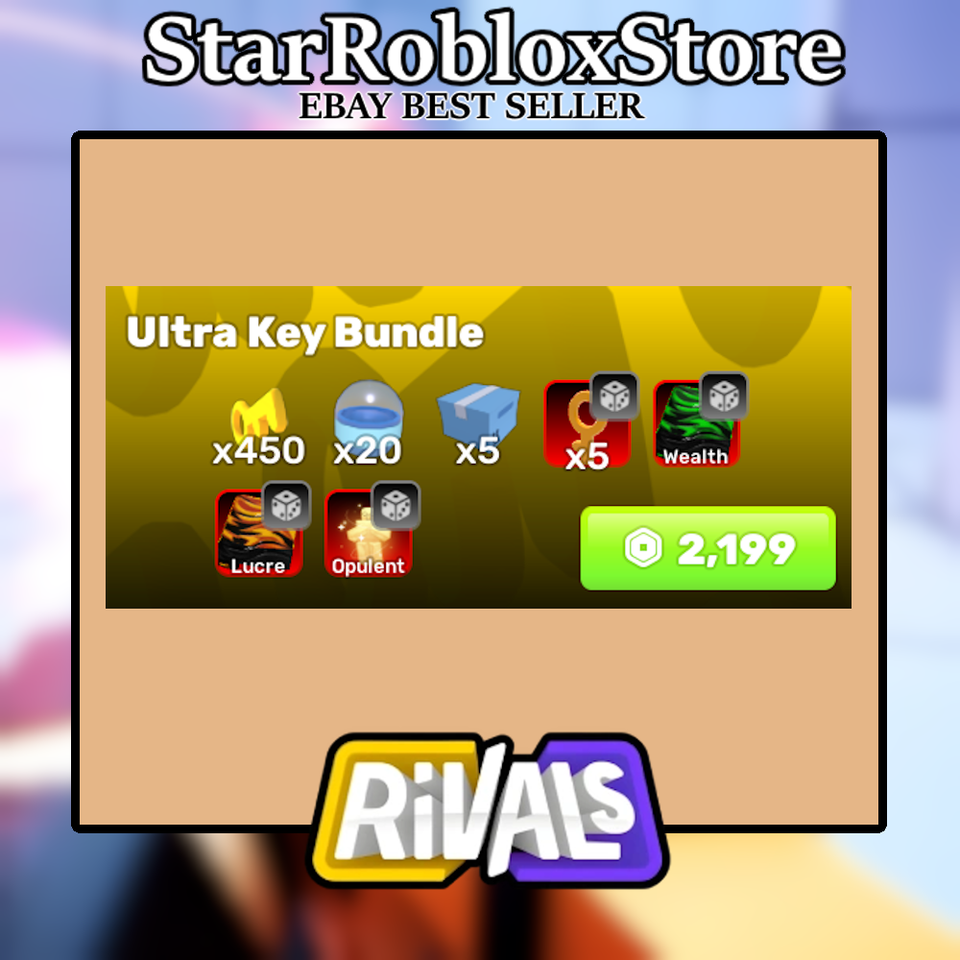⭐ROBLOX | RIVALS | 🟣NEW SKINCASE 3 + BUNDLES + KEYS | FASTEST DELIVERY ...