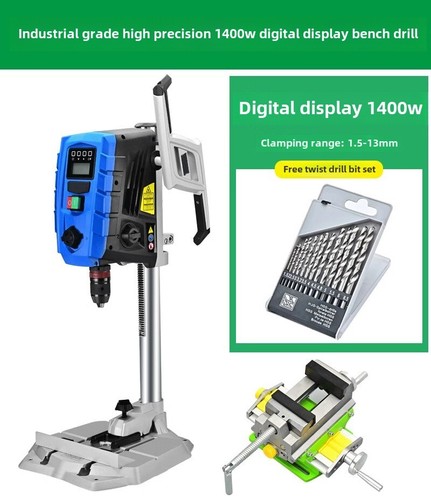 Digital Display High-precision Bench Drill Small Home Desktop Drilling ...