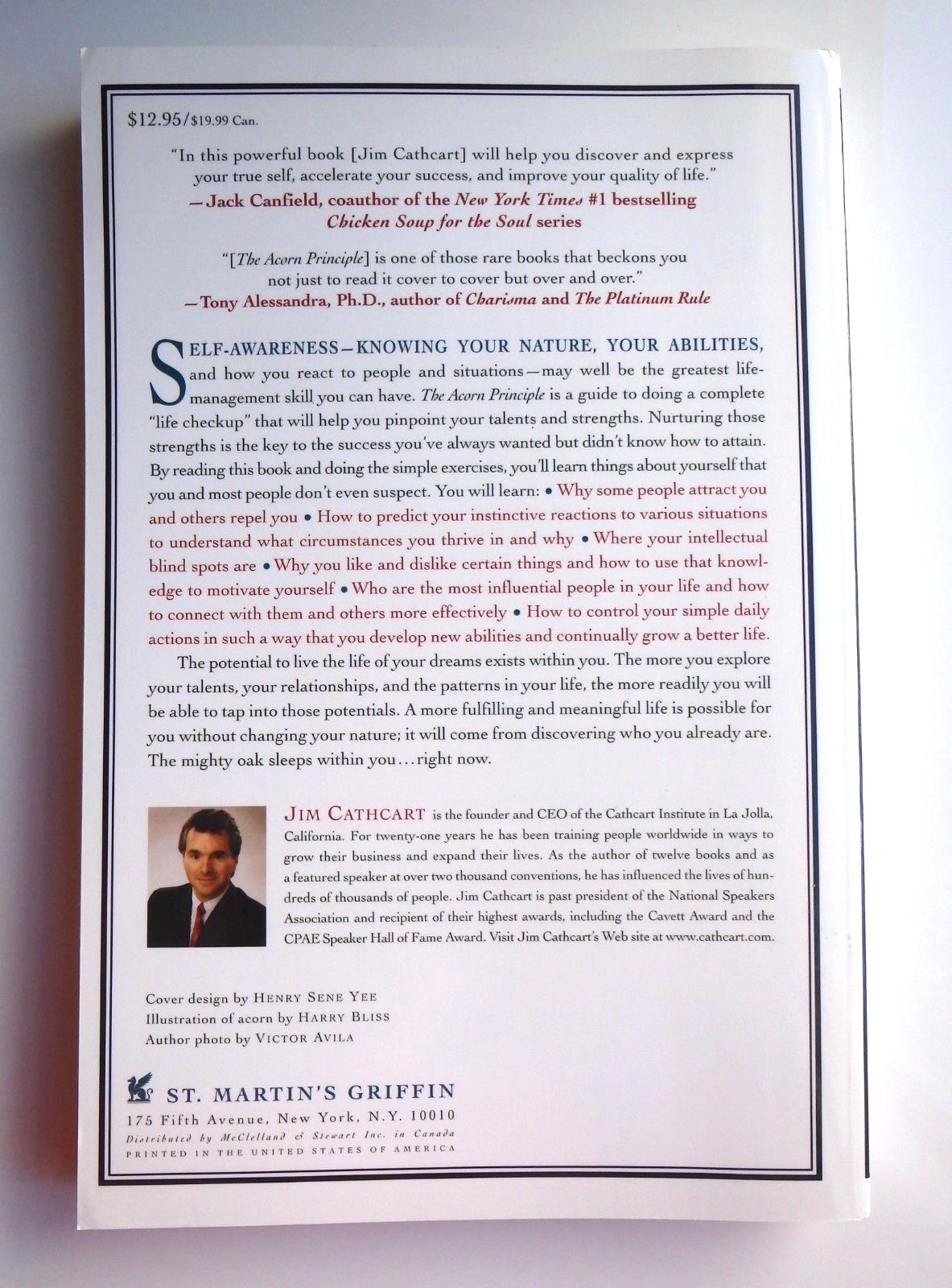 The Acorn Principle: Know Yourself, Grow Yourself Jim Cathcart ...