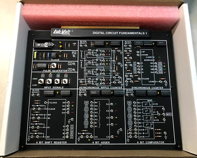 LAB-VOLT 91015-20 Digital Circuit Fundamentals 1 Device Board | eBay