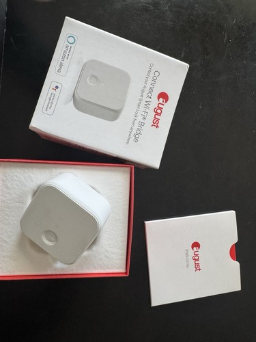 August Connect Wi-Fi Bridge Remote Access Alexa Integration For Smart Lock | eBay