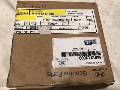Hyundai OEM 54612-L1000 BEARING-STRUT | eBay