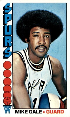 1976-77 Topps Large Basketball Card #141 MIKE GALE Spurs (A) | eBay