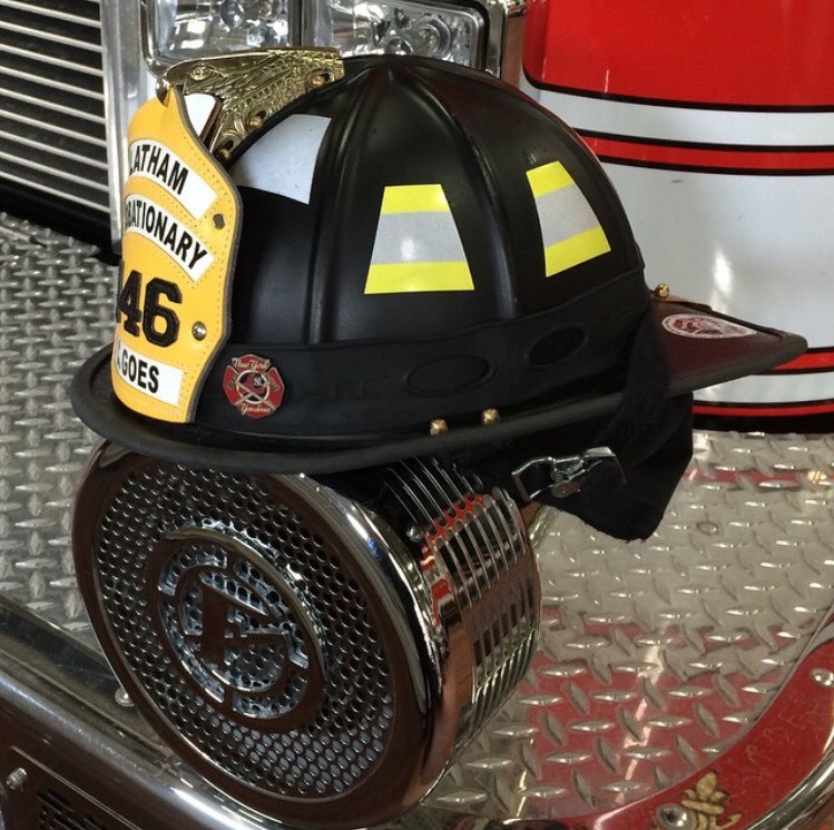 FIREFIGHTER HELMET TETS 8 PACK TETRAHEDRONS FIRE HELMET STICKER -YELLOW ...