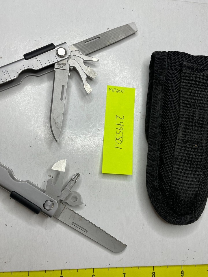 Gerber Multiplier MP600 Multi-Tool Silver Needle Nose Pliers | eBay