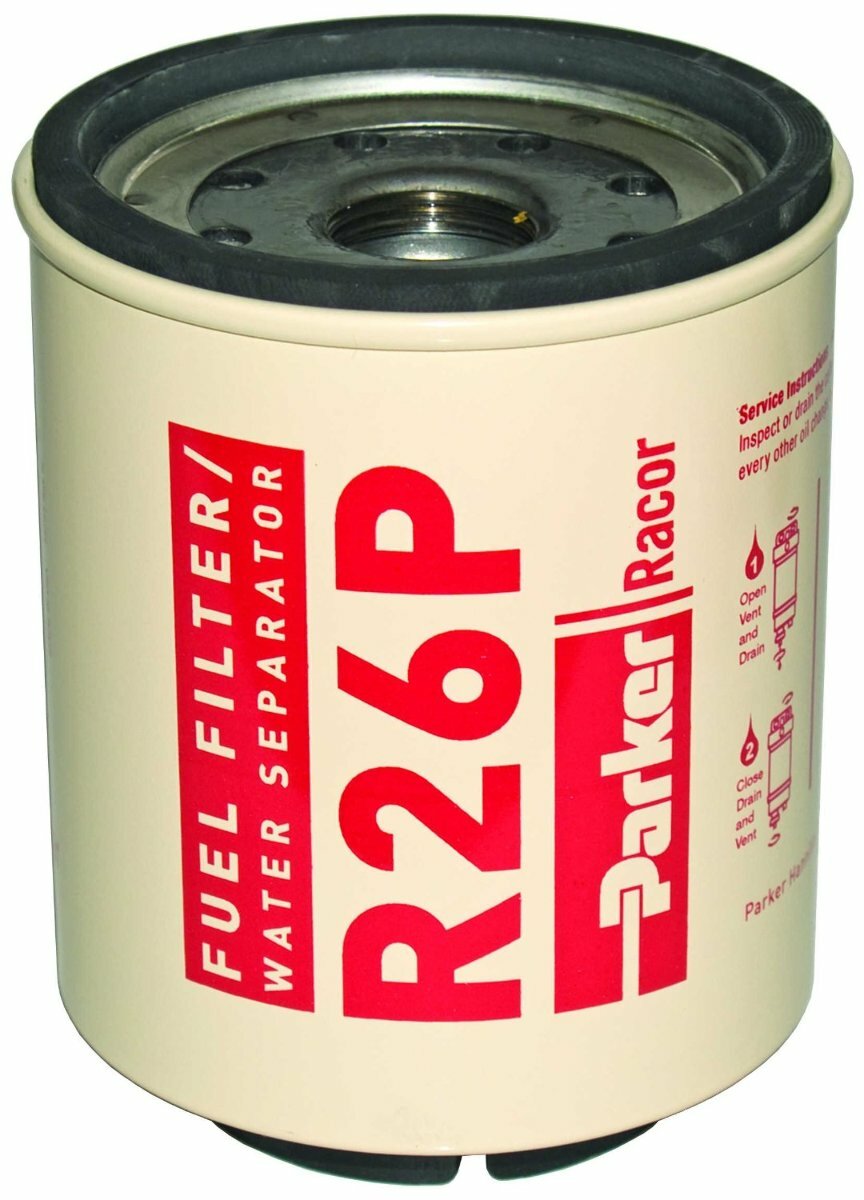 RACOR R26P - Fuel filter cross reference