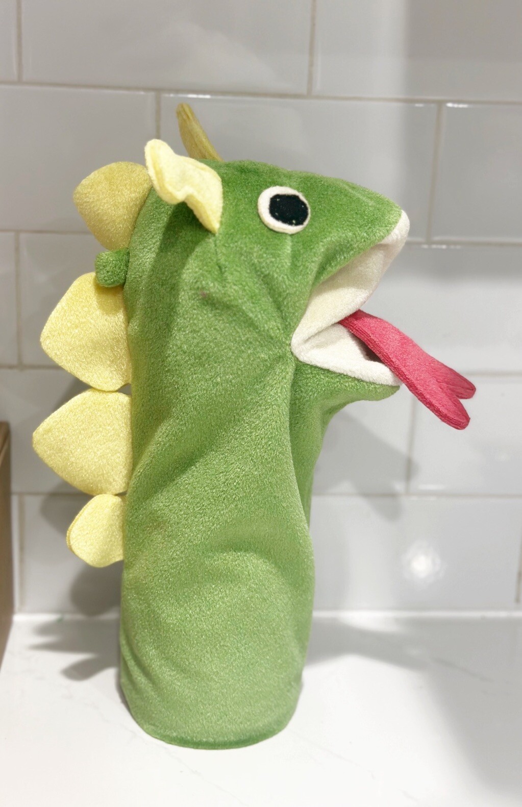 Vintage Baby Einstein Bard Drizzle Dragon Hand Puppet Legend Lore Pre ...