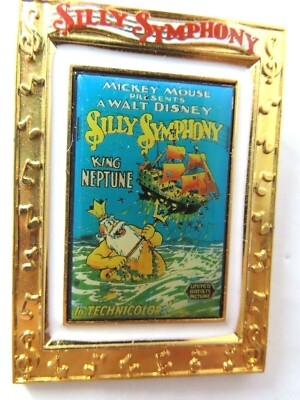 Disney Pin Silly Symphonies King Neptune LE 1000 #37177 | eBay