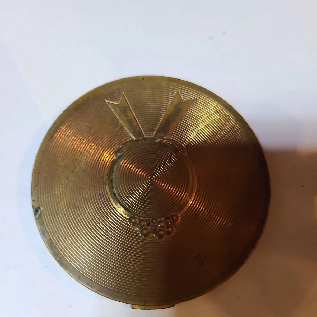 Vintage Brass Powder Compacts