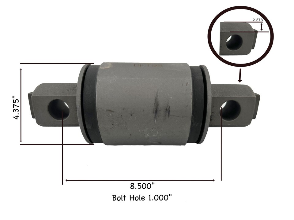 Hendrickson Bar Pin Bushing Kit for Walking Beams AL800089, 8080089 ...