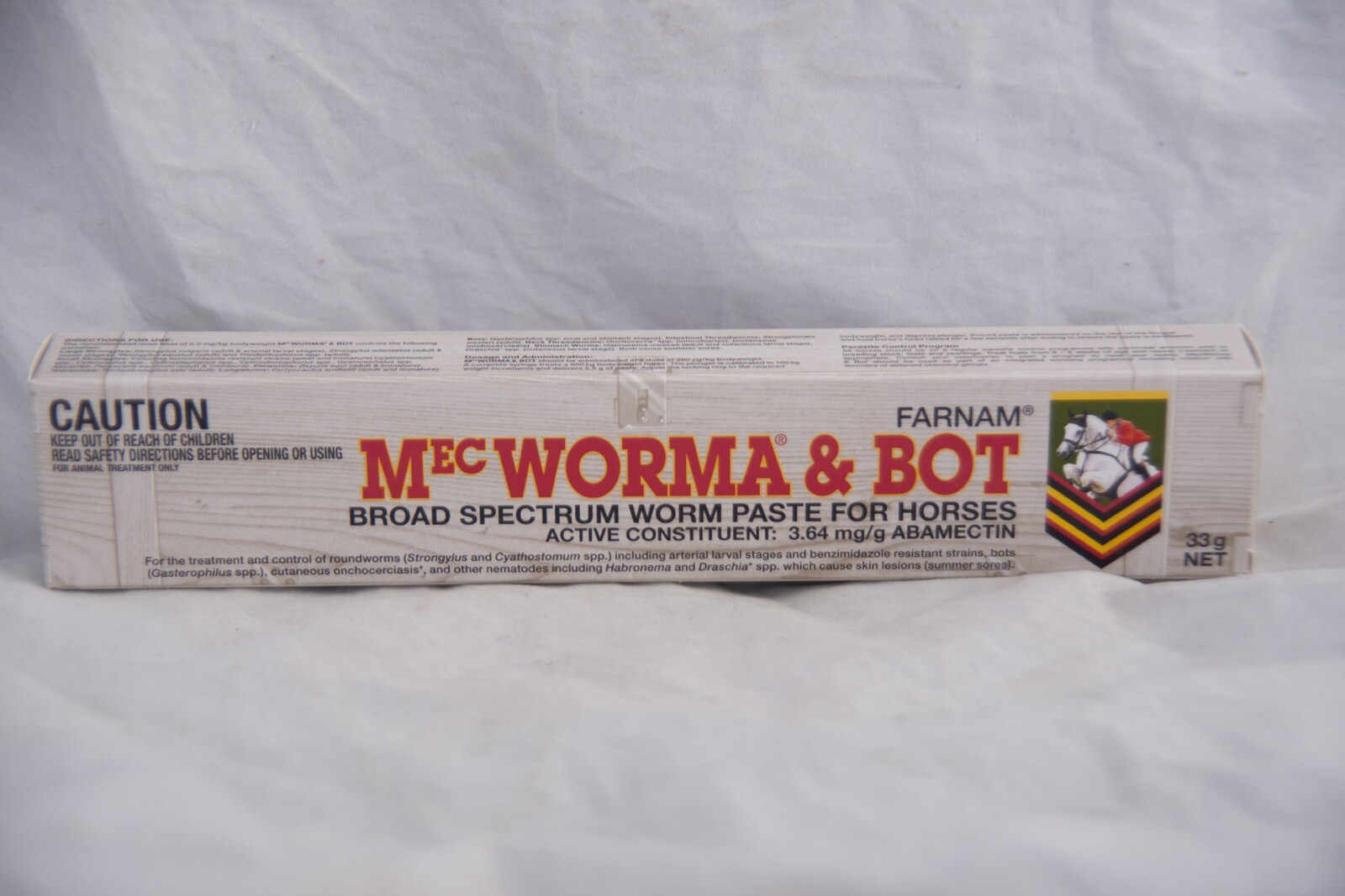 MecWorma & Bot Broad Spectrum Worm Paste For Horses | eBay Australia