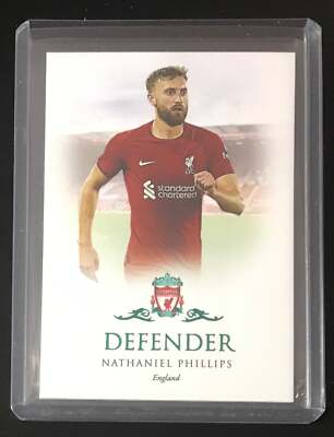 2022-23 Futera Liverpool Collection Squad Green #LFC11 Nathaniel ...
