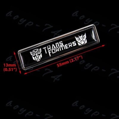 NEW For TRANSFORMER Luxury Auto Car Body Fender Metal Badge Sticker ...