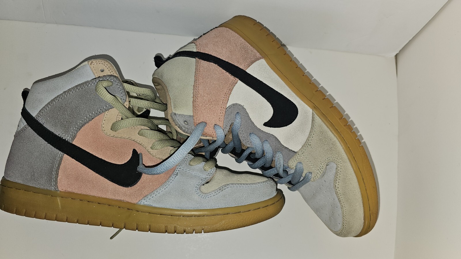 Nike Dunk Pro SB High Spectrum, Easter Dunks. Size 9M. Great Condition ...