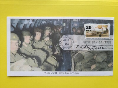 Ed Shames Col. WW2 ,Easy Company ,Band of Brothers, Normandy D-Day ...