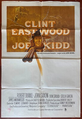 Poster Mexican Joe Kidd John Sturges Clint Eastwood Robert Duvall ...