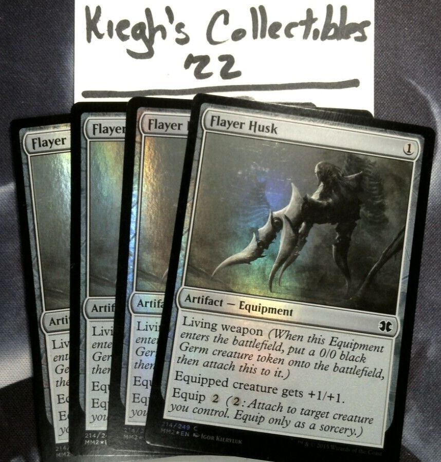 Mtg Flayer Husk x4 *Foil* | eBay