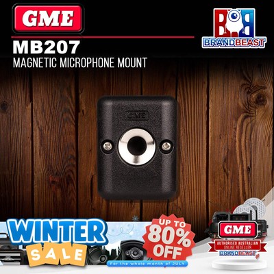 GME MB207 Magnetic Microphone Mounting Bracket - Includes 3map Adhesive ...