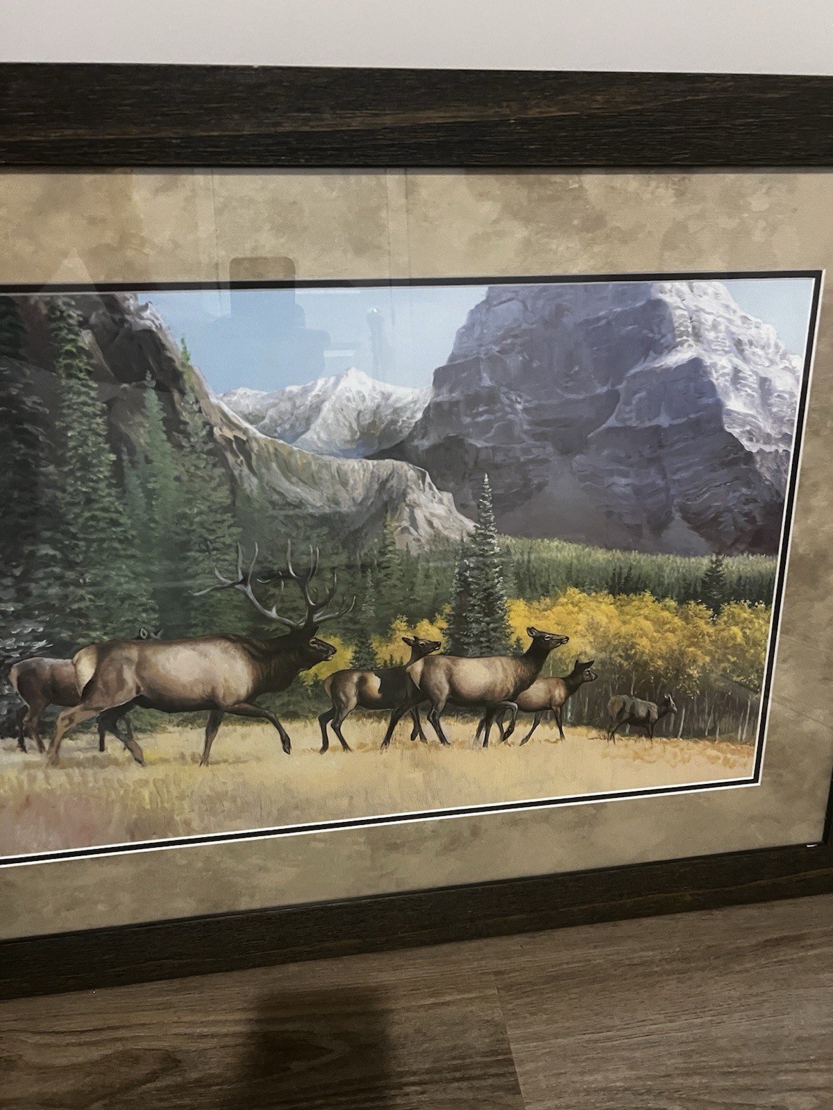 Ned smith Unfinished Business Matted And Framed | eBay
