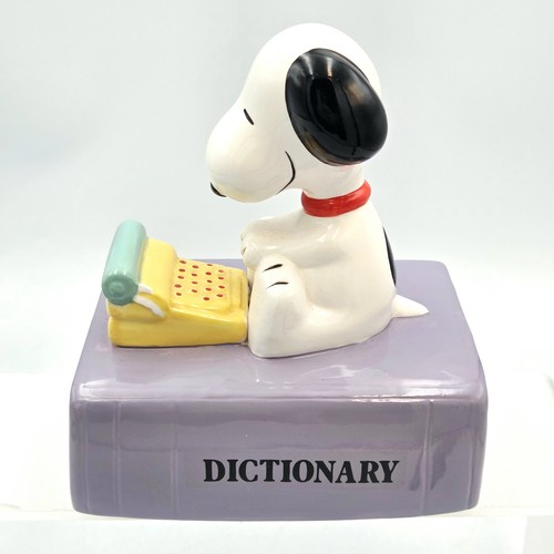 Willitts Peanuts Typing Snoopy Dictionary 1984 Music Box 9306 Works ...