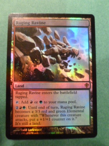 1 FOIL Raging Ravine X1 SP MTG Wwk | eBay