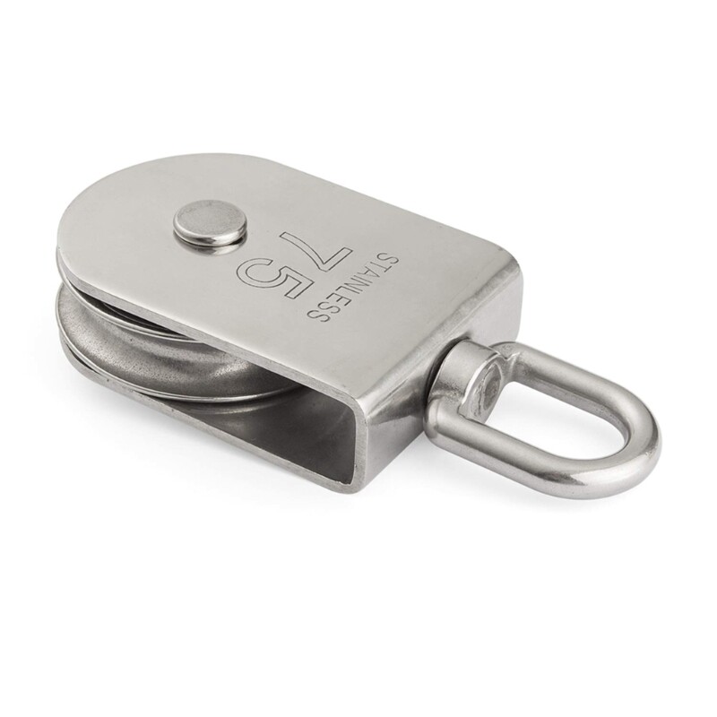 M75 Lifting Single Pulley Roller With 600kg Heavy Load Capacity Easy ...