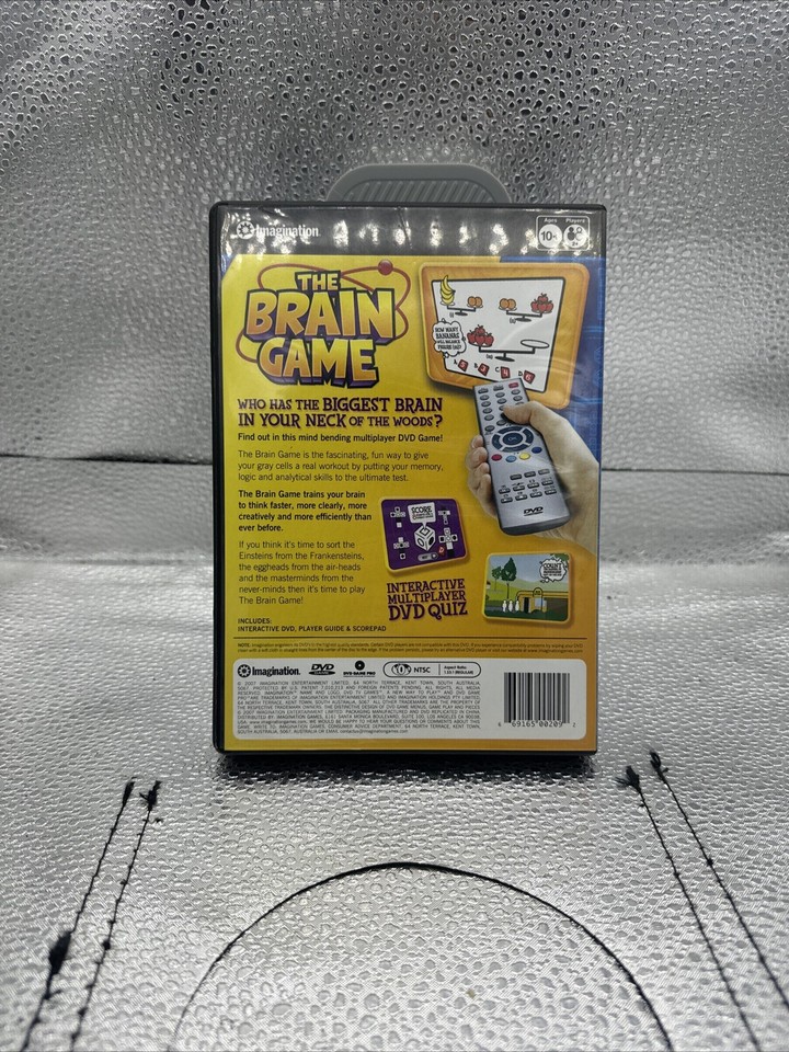 THE BRAIN GAME, DVD EDITION, by IMAGINATION, A MULTIPLAYER QUIZ GAME | eBay