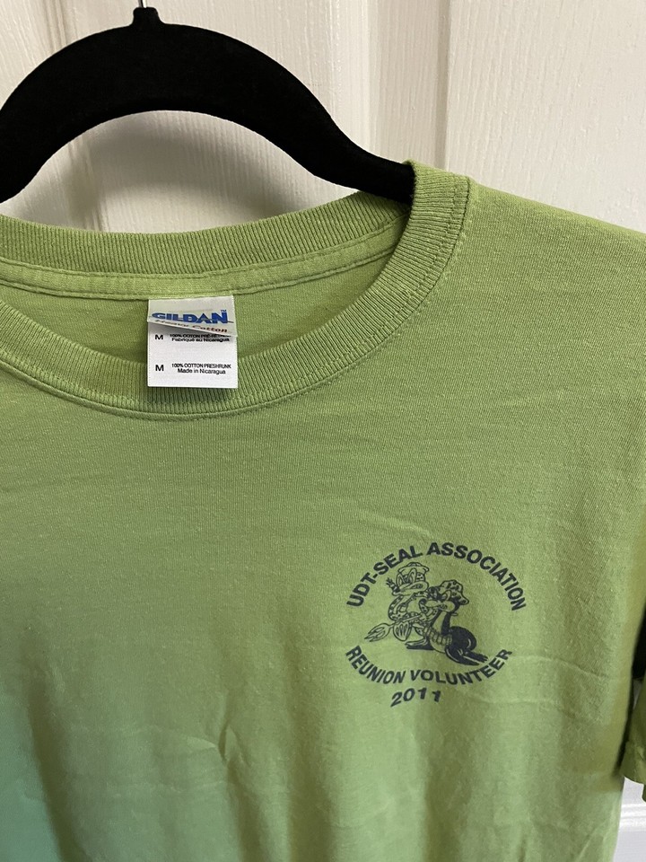 Rare UDT-SEAL Association Reunion 2011 T-Shirt Medium Navy SEAL Special ...