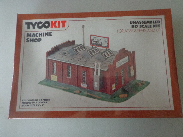 VINTAGE HO TYCO KIT UNASSEMBLED MACHINE SHOP MOLDED IN COLORS | eBay