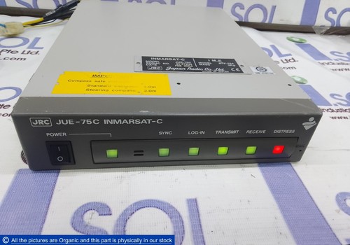 JRC JUE-75C Inmarsat-C IME NTF-78A Inmarsat Mobile Terminal Marine ...