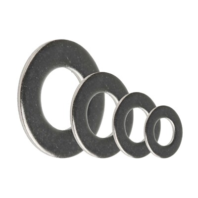 12mm FORM C WASHERS FLAT WIDE WASHER A2 STAINLESS STEEL BS4320C LARGE ...