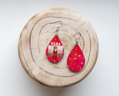 Reba Mcentire Earrings/concert earrings/ Reba merch/ | eBay