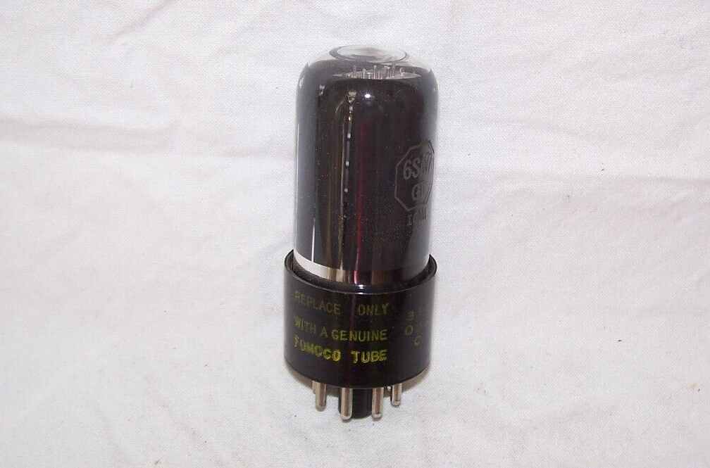 NOS FoMoCo 6SA7GT tube from bulk pack,tested strong!,6SA7,Sylvania-made ...