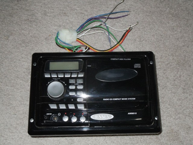 Jensen AWM910 Wallmount RV Camper Trailer 12v Am/fm Radio Stereo With ...