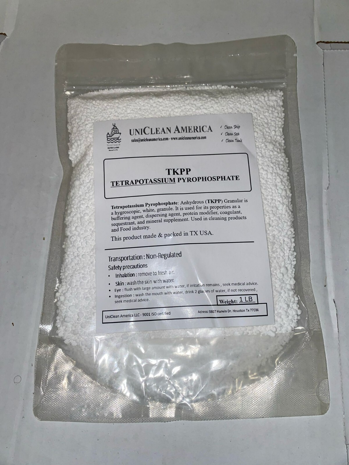 Potassium pyrophosphate - Tetra potassium pyrpphosphate - TKPP | eBay