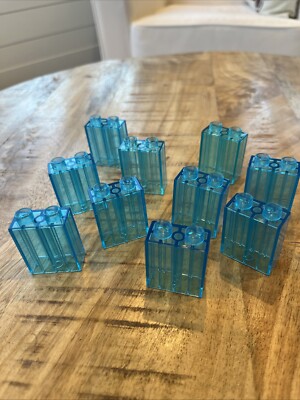 Lego Duplo Lot of 10 1x2 Clear Translucent Bricks Blocks | eBay