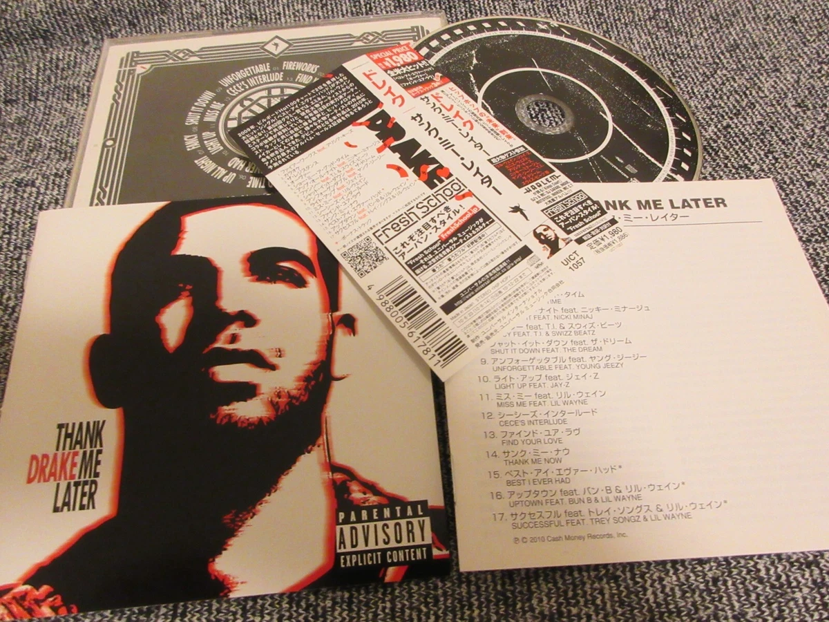 Drake Thank Me Later Album Cover