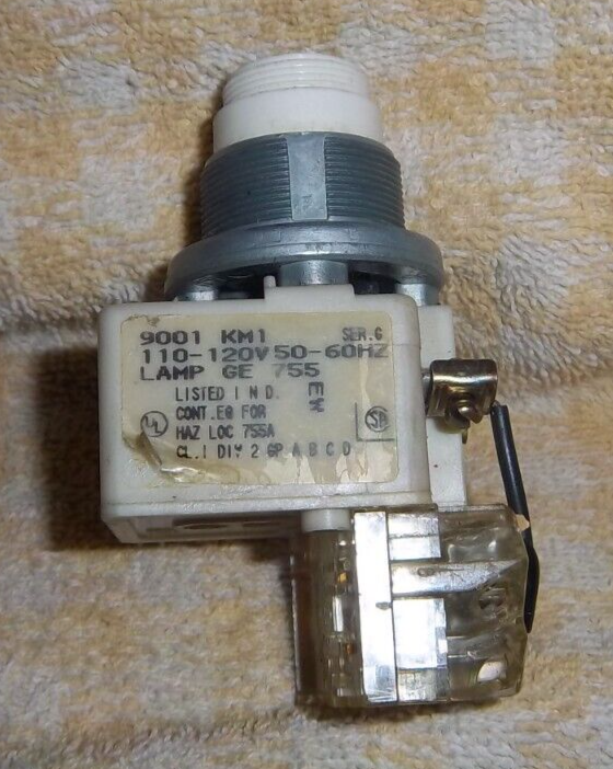 Square D 9001 KM-1 Light Module 110-120 Volt 9001 KA-1 CONTACT BLOCK ...