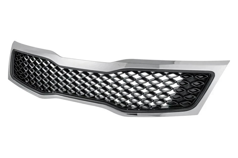 Front Bumper Cover Fascia & Grille Assembly Kit For 2012-2013 Kia ...