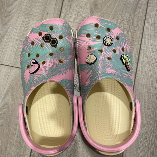 GIRL’S CROCS POOL PARTY CLASSIC SPRING BREAK CLOG US SIZE J5 | eBay