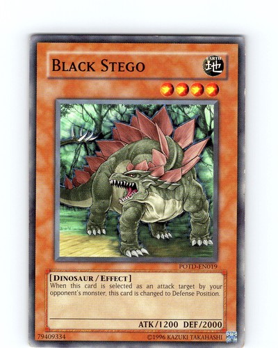 Yu-Gi-Oh TCG Black Stego POTD-EN019 Unlimited Common Card LP-NM | eBay